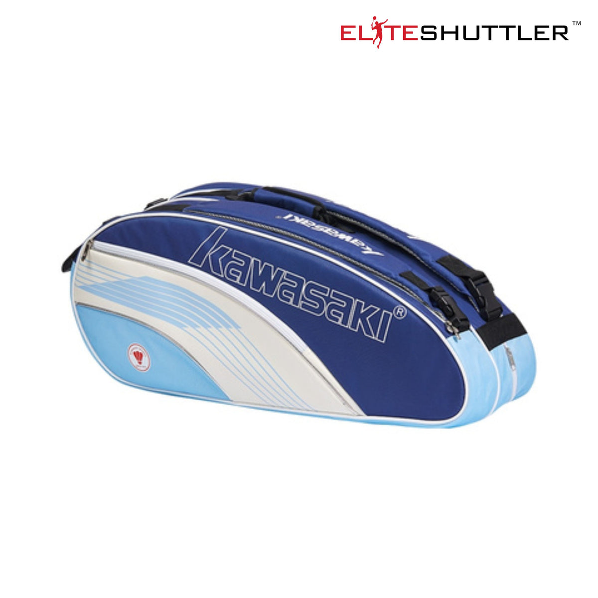 Kawasaki Badminton Bag K1G00-B8661 – Large Capacity 6-Pack Design ...