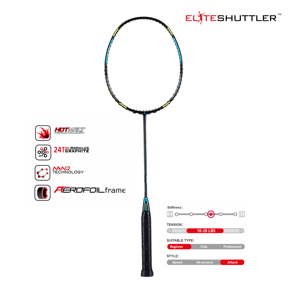 Kawasaki Passion P22 | eliteshuttler | Sri Lanka Badminton