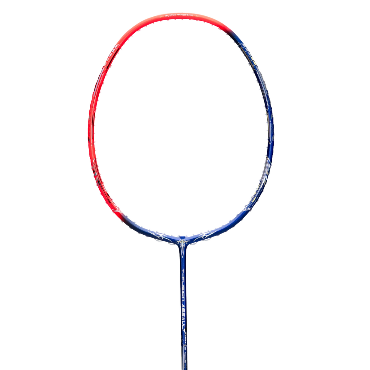 Hundred T-Fusion Assault 5U Badminton Racket (78g) – Head-Heavy Attack ...
